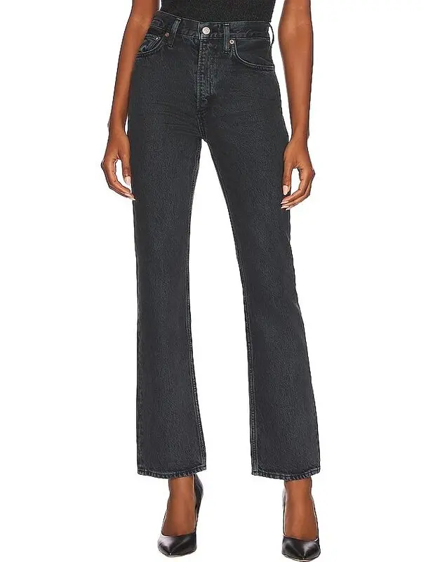 AGOLDE High Rise Vintage Boot Jeans - Percolate