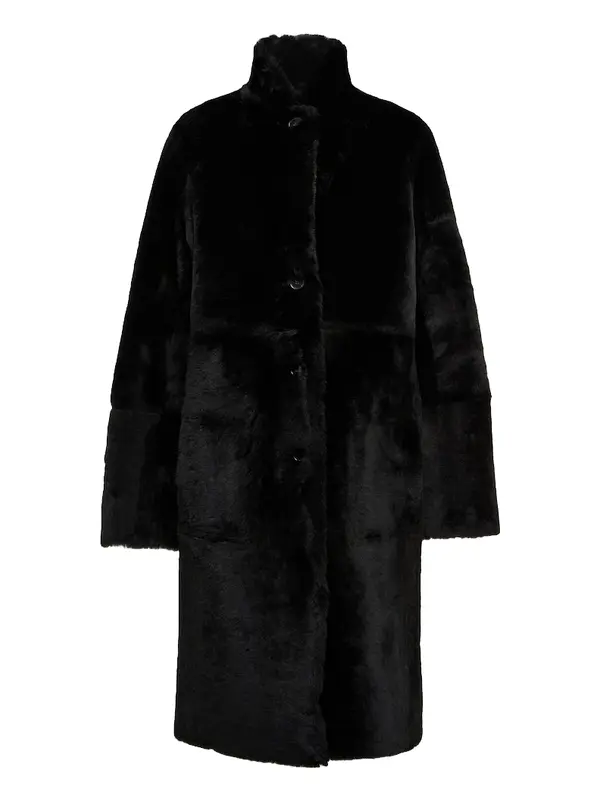 JOSEPH Britanny Reversible Coat - Black