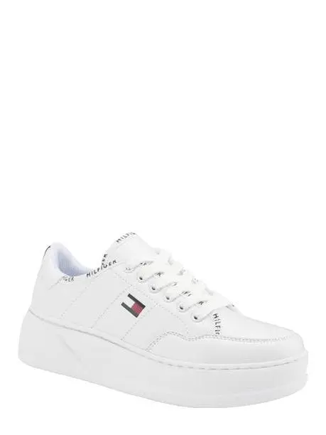 Tommy Hilfiger Grazie Platform Sneaker - White 141