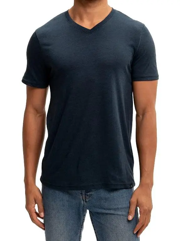 THREADS 4 THOUGHT V-neck T-shirt - Midnight