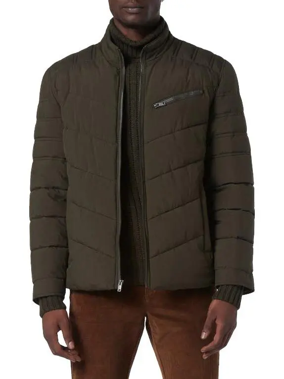 Andrew Marc Winslow Quilted Jacket - Juniper