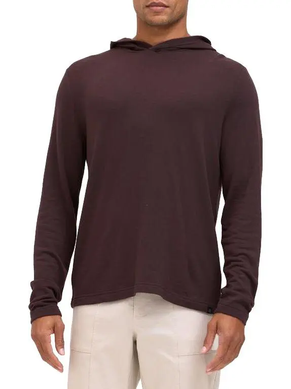 THREADS 4 THOUGHT Dex Featherweight Pullover Hoodie - Cocoa