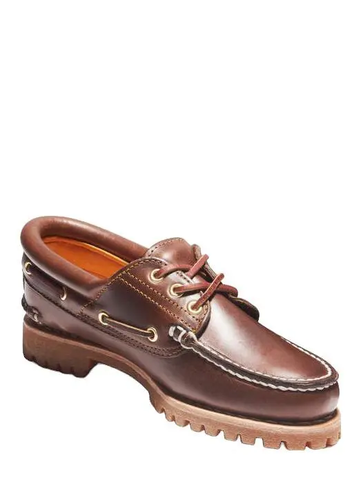Timberland Noreen Boat Shoe - Brown Leather