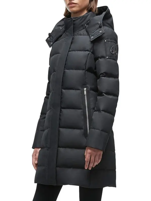 Moose Knuckles Berland Down Parka - Black