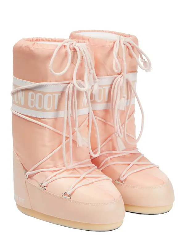 Moon Boot Icon Knee-high Boots - Pink