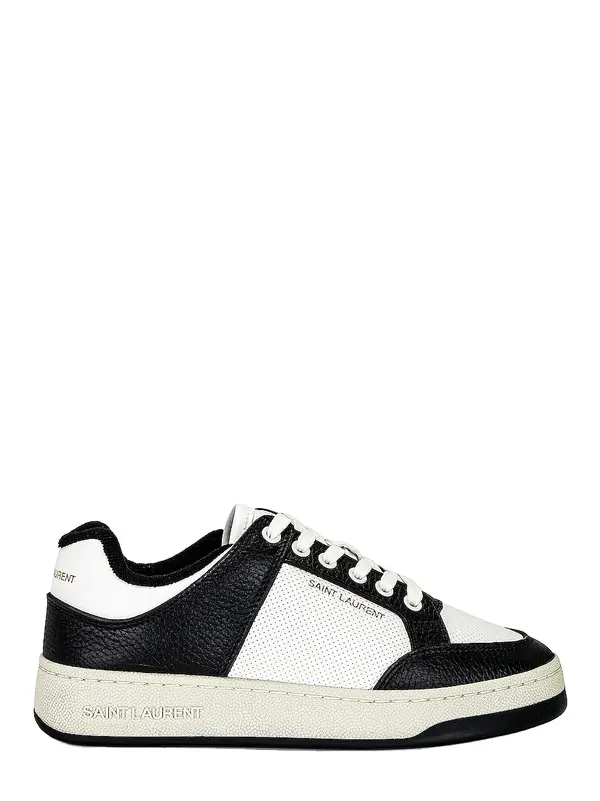 Saint Laurent Sl61 Sneakers - Coffee White & Nero