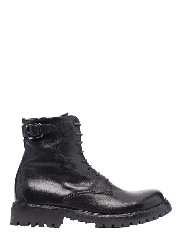 Officine Creative Loraine Lace-up Boots - Black