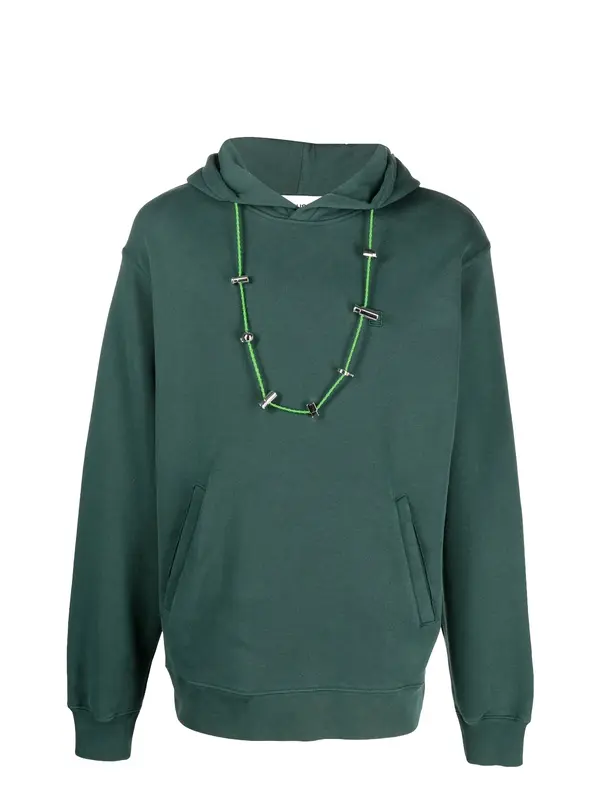 AMBUSH Stoppers Relaxed-fit Hoodie - Green