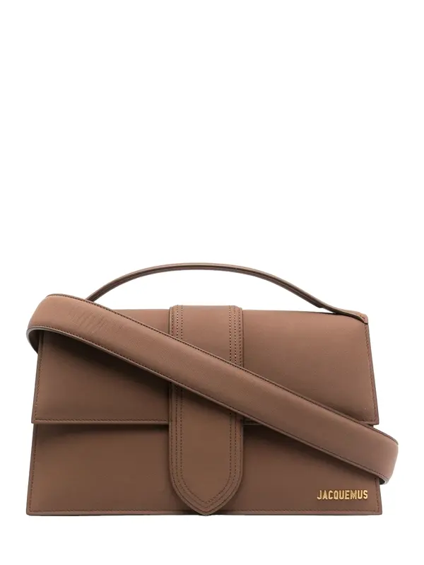 Jacquemus Le Bambinou Leather Tote Bag - Brown
