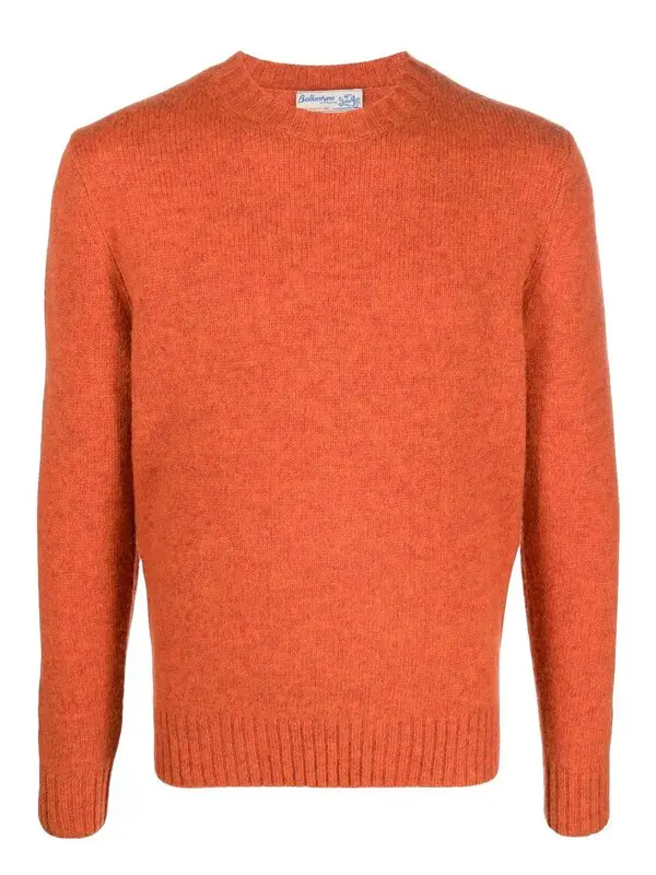BALLANTYNE Wool Knit Jumper - Orange