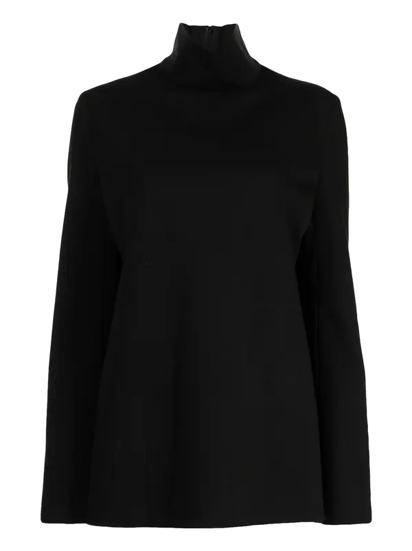 GIA STUDIOS High-neck Jumper - Black
