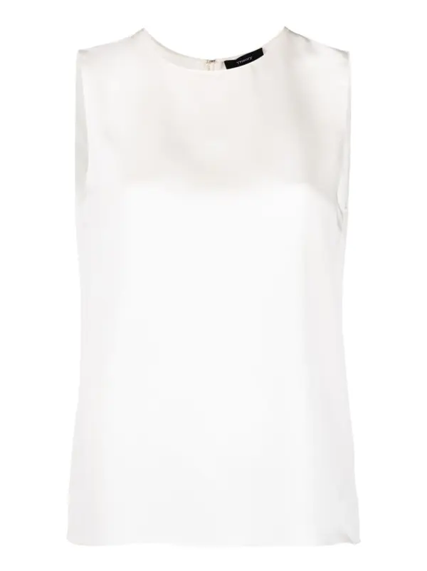 Theory - Theory Silk Sleeveless Top