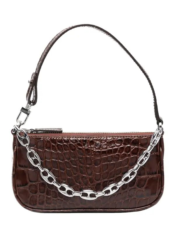By Far Mini Rachel Tote Bag - Brown