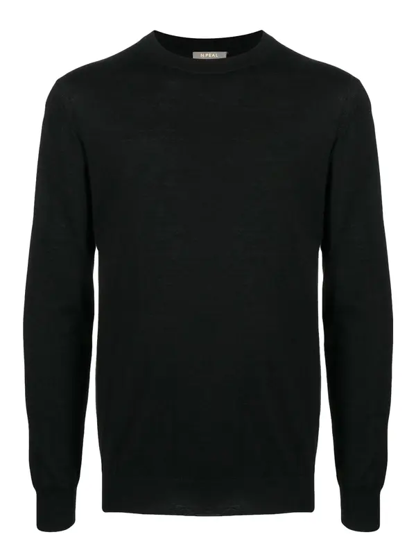 N.peal Crew-neck Jumper - Black