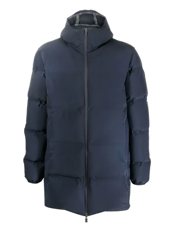 Herno Padded Mid-length Coat - Blue