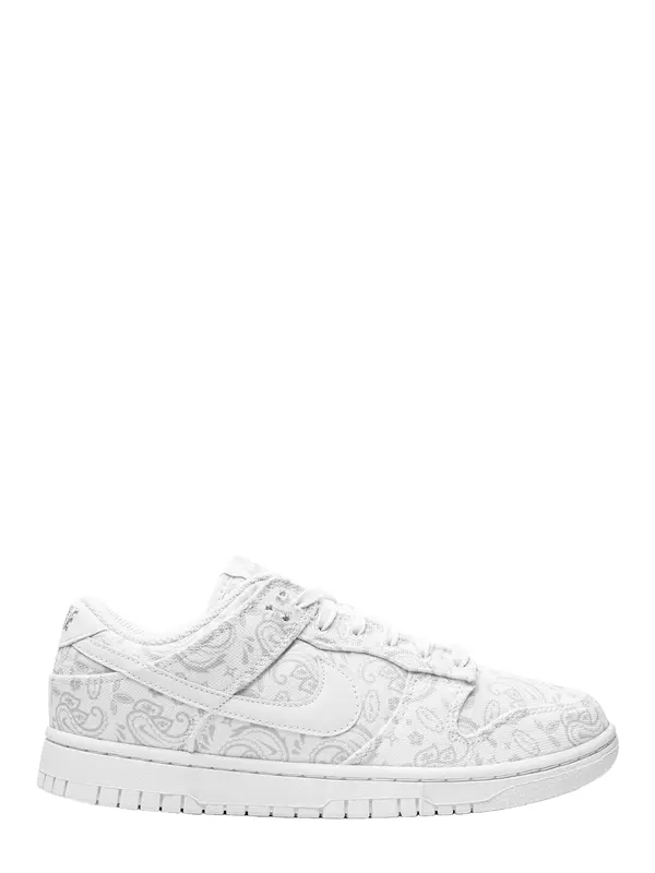 Nike Dunk Low Paisley Sneakers - White