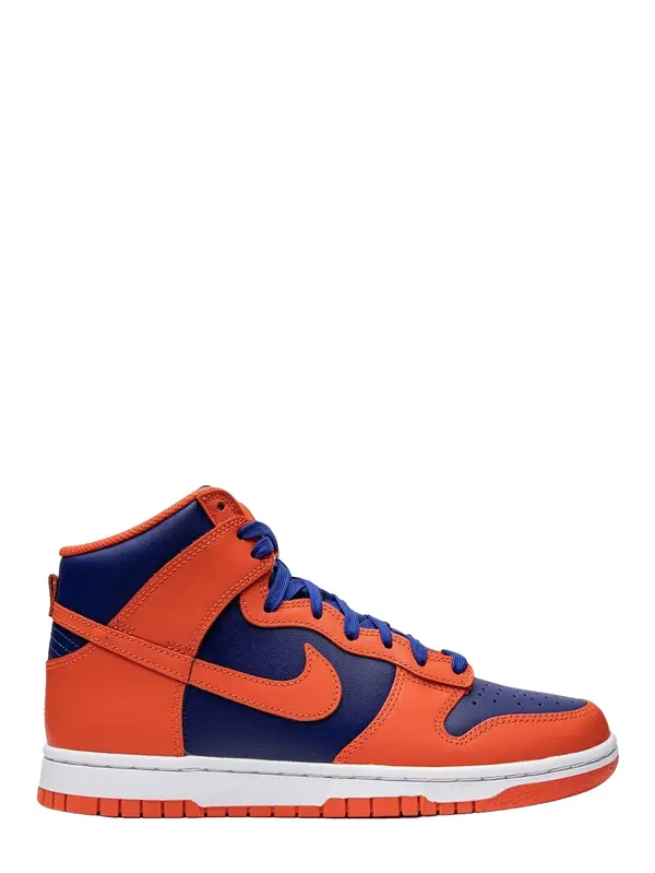 Nike Dunk High Knicks Sneakers - Orange
