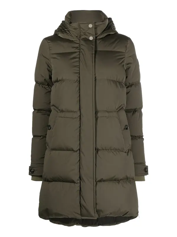 Woolrich Fully-padded Hooded Coat - Green
