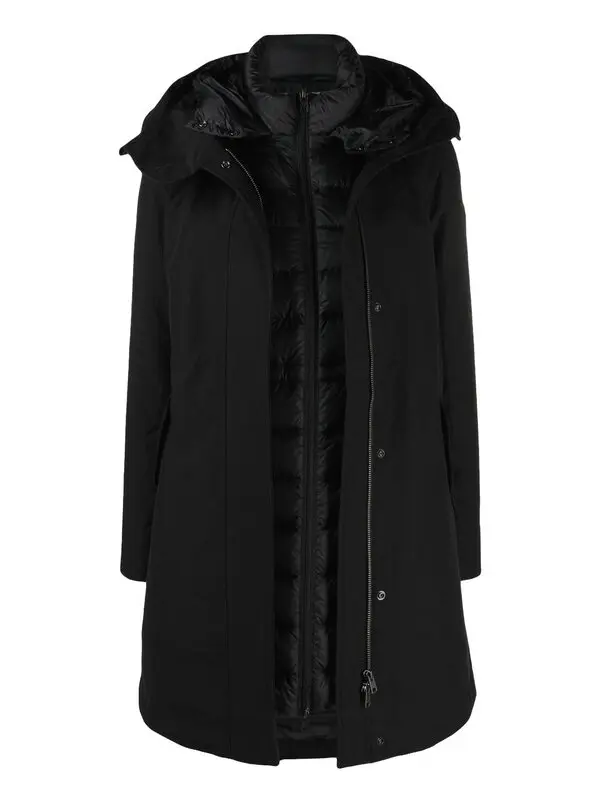 Woolrich Reversible Padded Coat - Black