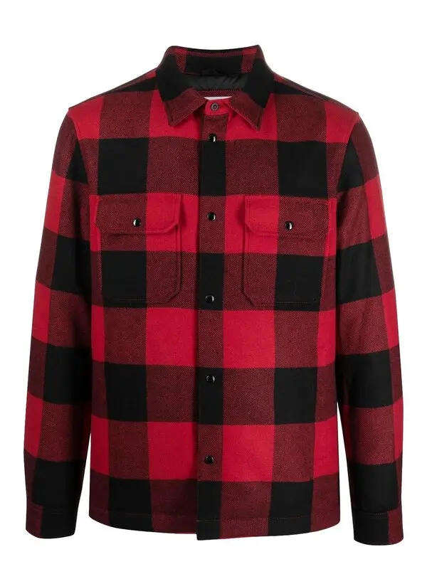 Woolrich Plaid Check-print Shirt - Red