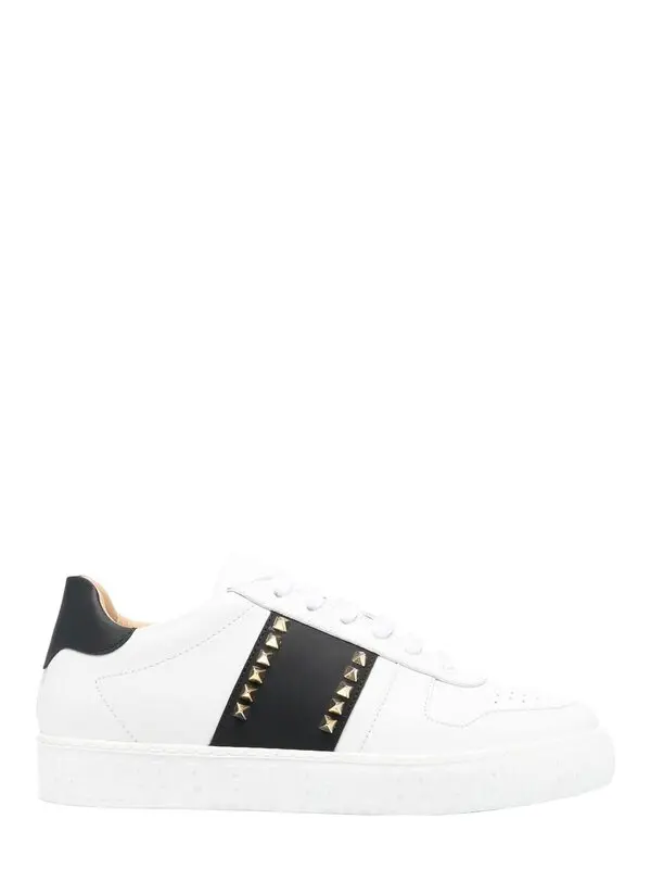 Philipp Plein Stud-embellished Low-top Sneakers - White