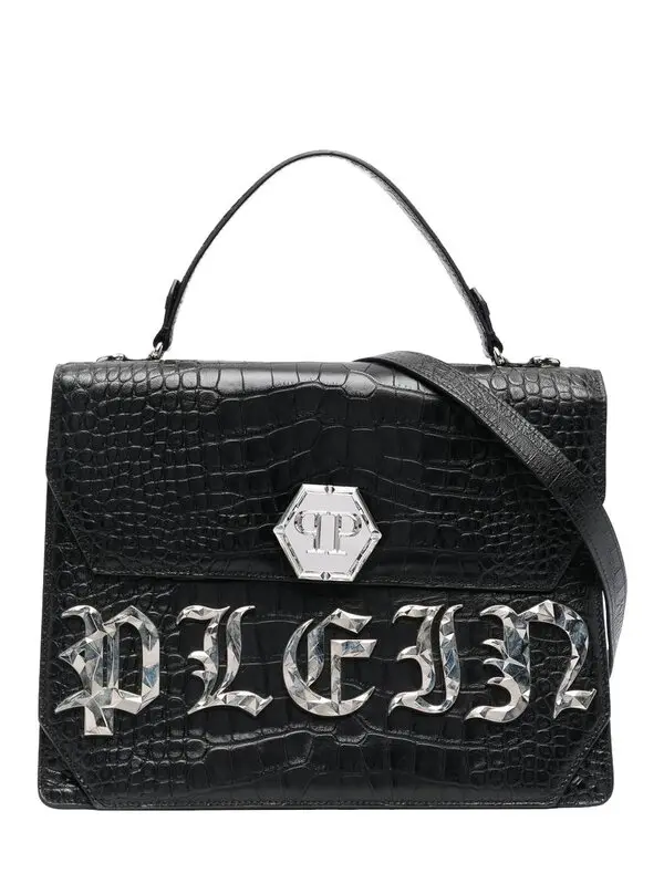 Philipp Plein Gothic Plein Tote - Black