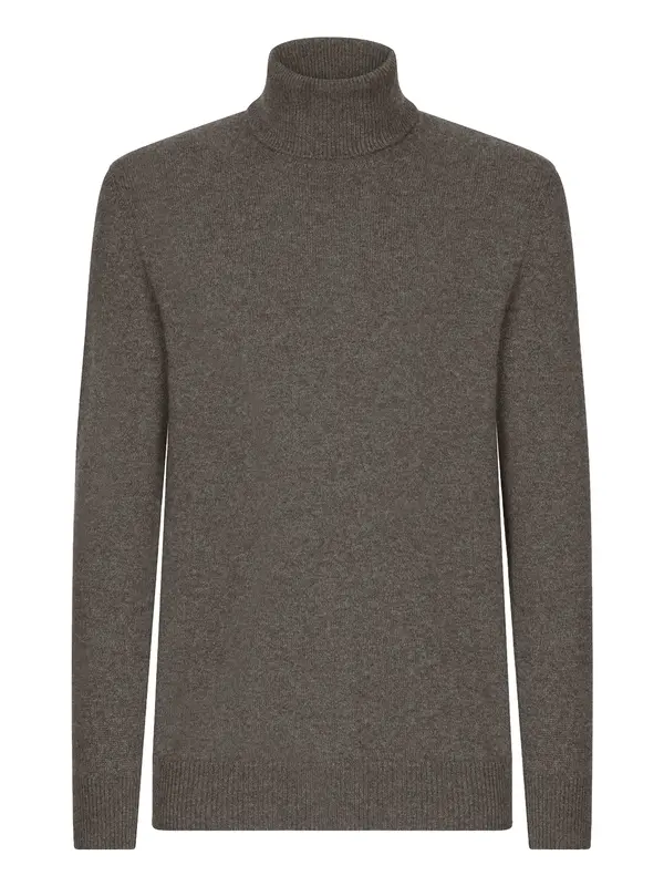 Dolce & Gabbana Roll-neck Jumper - Brown