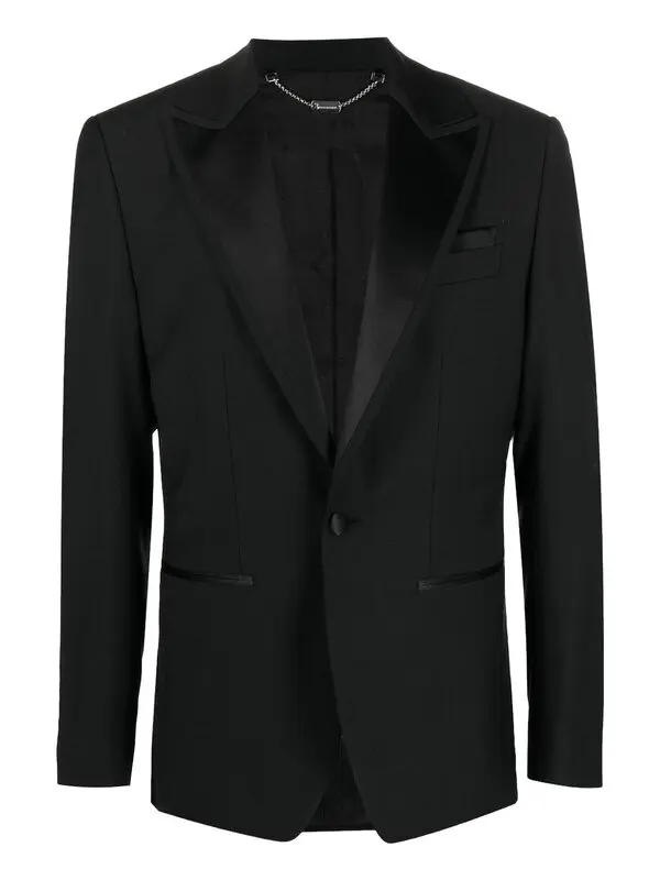 BILLIONAIRE Lord Fitted Blazer - Black