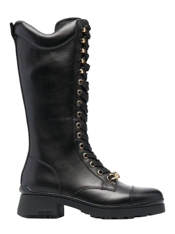 Liu Jo Nancy Leather Boots - Black