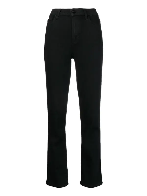 Paige Cindy Straight Leg Jeans - Black