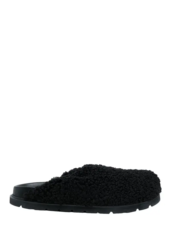 REIKE NEN Faux-fur Loafers - Black