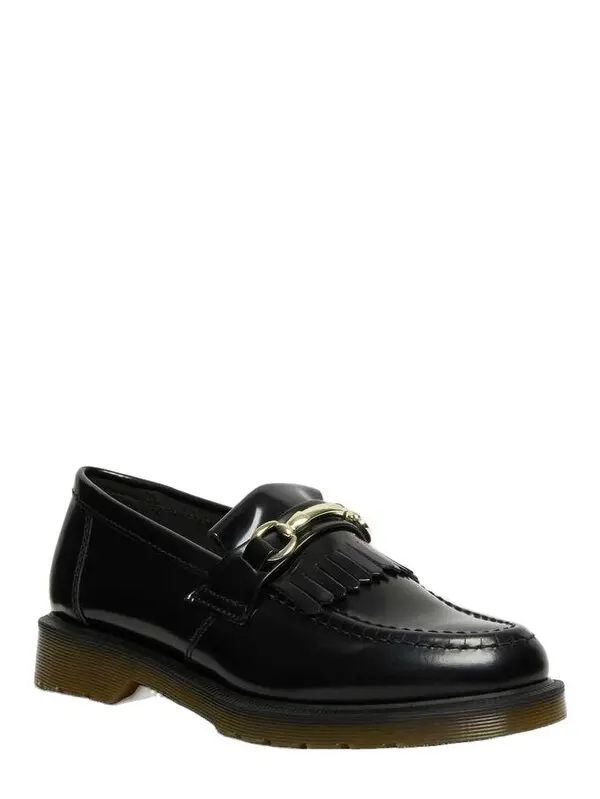 Dr. Martens Adrian Snaffle Leather Loafers - Black