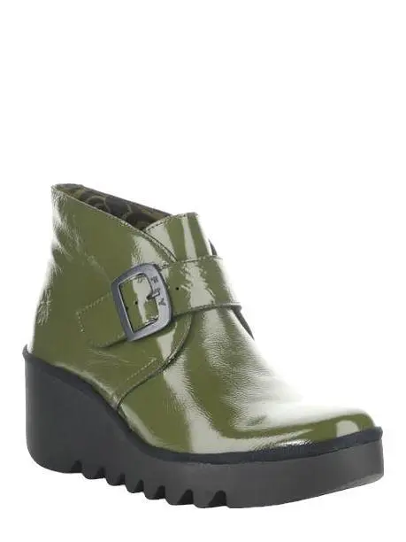 Fly London Birt Wedge Bootie - 013 Sea Kelp