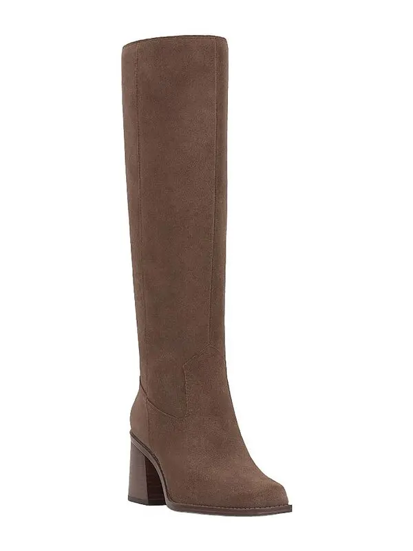 Vince Camuto Sangeti High Heel Boots - Dark Beige