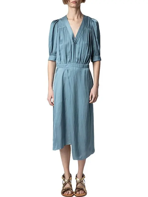 Zadig&Voltaire Ralia Satin Dress - Tonnerre