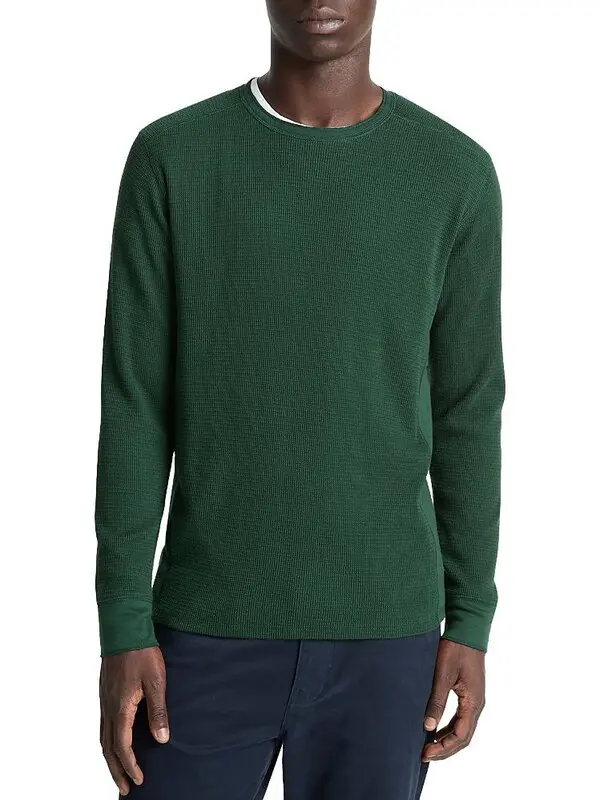 Vince Thermal Crewneck Shirt - Maze