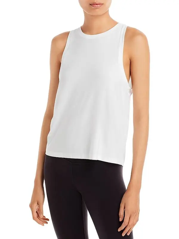 Beyond Yoga Featherweight Rebalance Tank Top - Cloud White