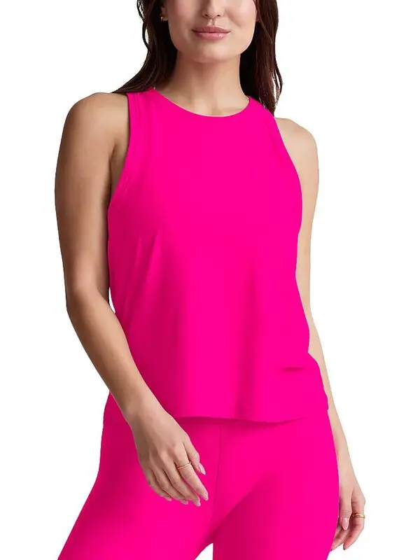 Beyond Yoga Featherweight Rebalance Tank Top - Pink Glow Heather