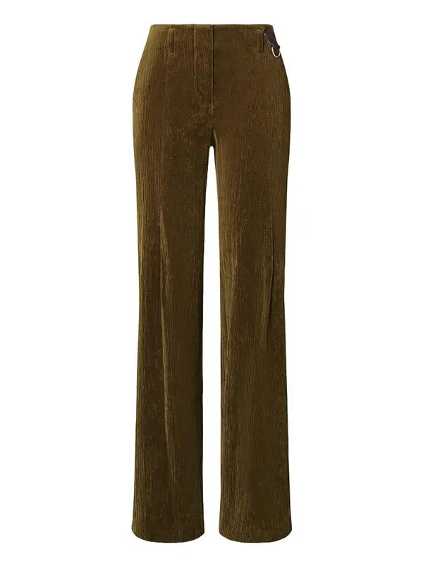 Tory Burch Corduroy Pant - Wild Olive