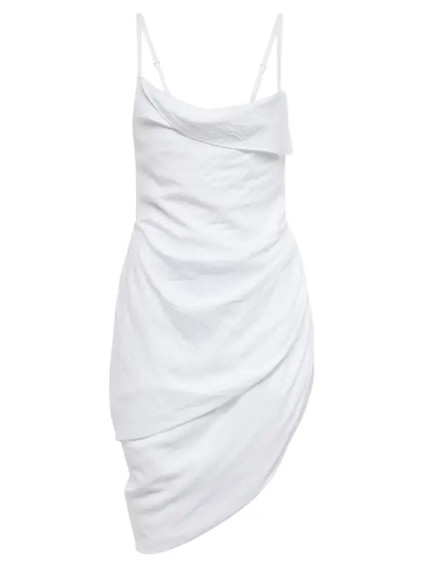 Jacquemus La Robe Saudade Voile Minidress - White