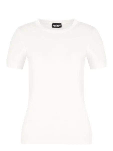 Giorgio Armani Cashmere T-shirt - White