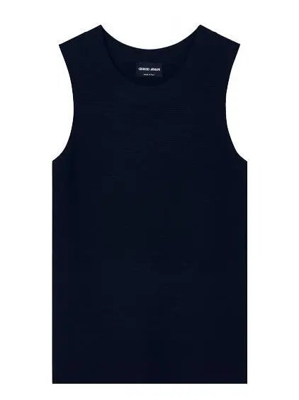 Giorgio Armani Ottoman Top - Blue / Navy