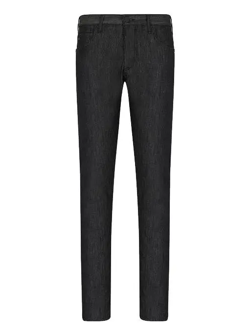Emporio Armani J45 Regular-fit Jeans - Black