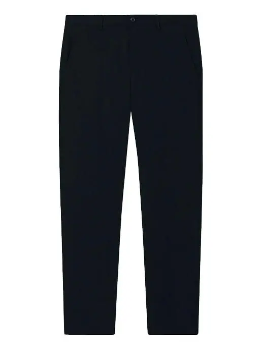 Giorgio Armani Virgin Wool Trousers - Black
