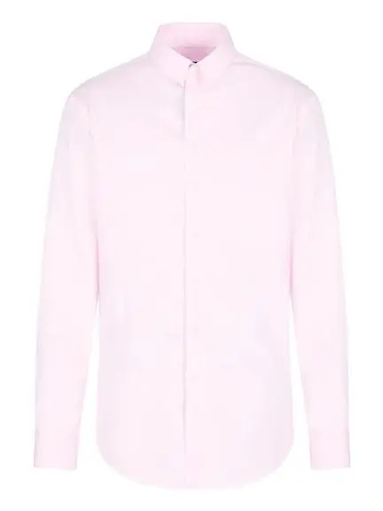 Giorgio Armani Cotton Twill Shirt - Pink