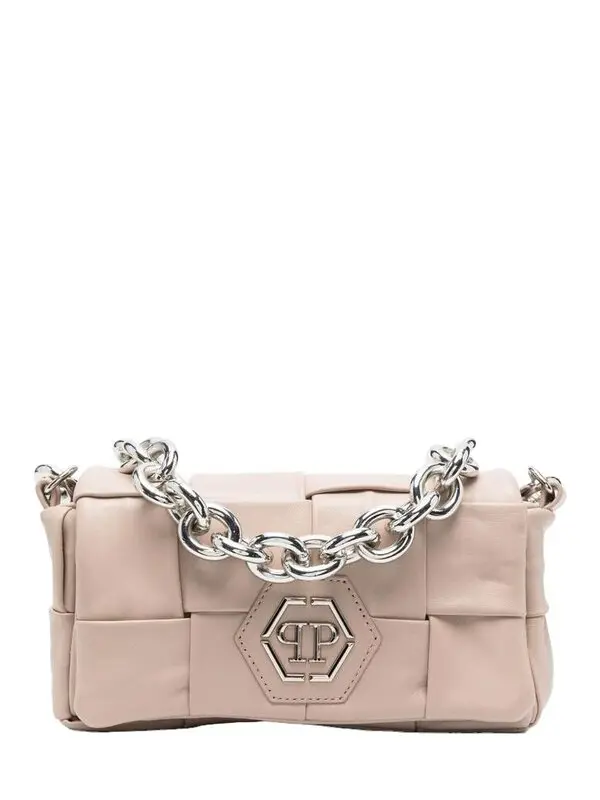 Philipp Plein Hexagon Small Shoulder Bag - Neutrals