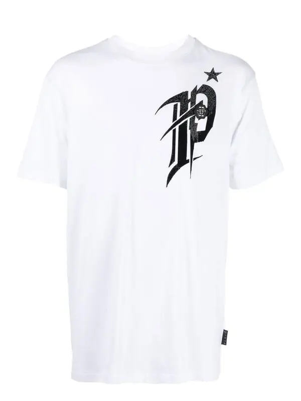 Philipp Plein Logo-print Short-sleeved T-shirt - White
