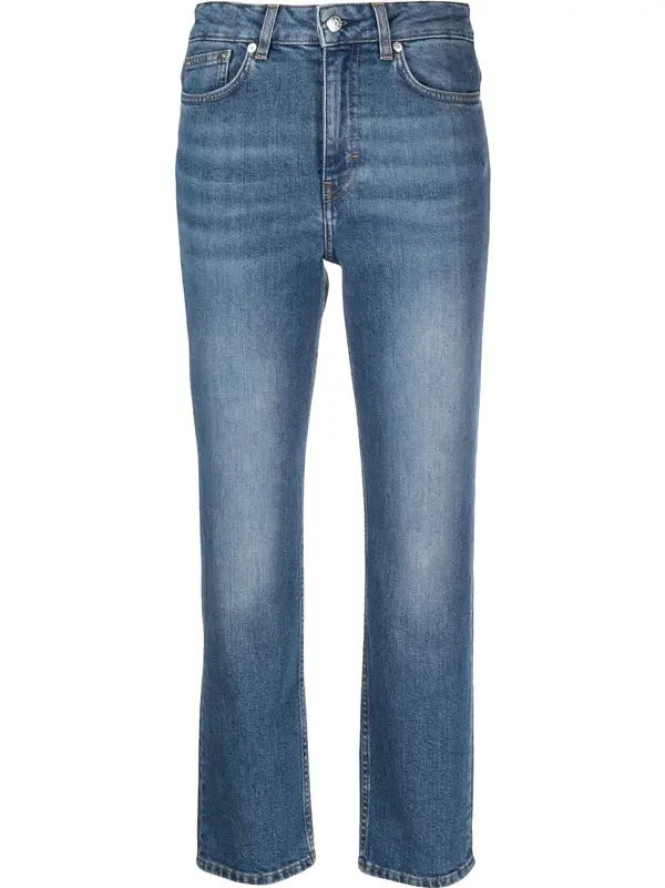 Filippa K Organic Cotton Straight Leg Jeans - Blue
