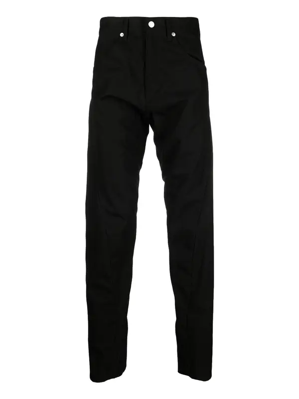 Junya Watanabe Mid-rise Trousers - Black
