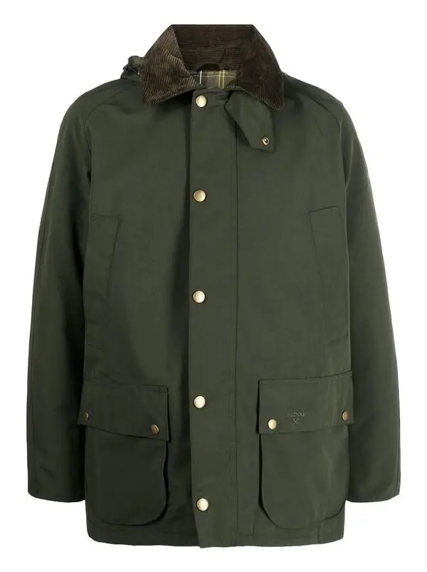 Barbour Waterproof Ashby Hooded Jacket - Green